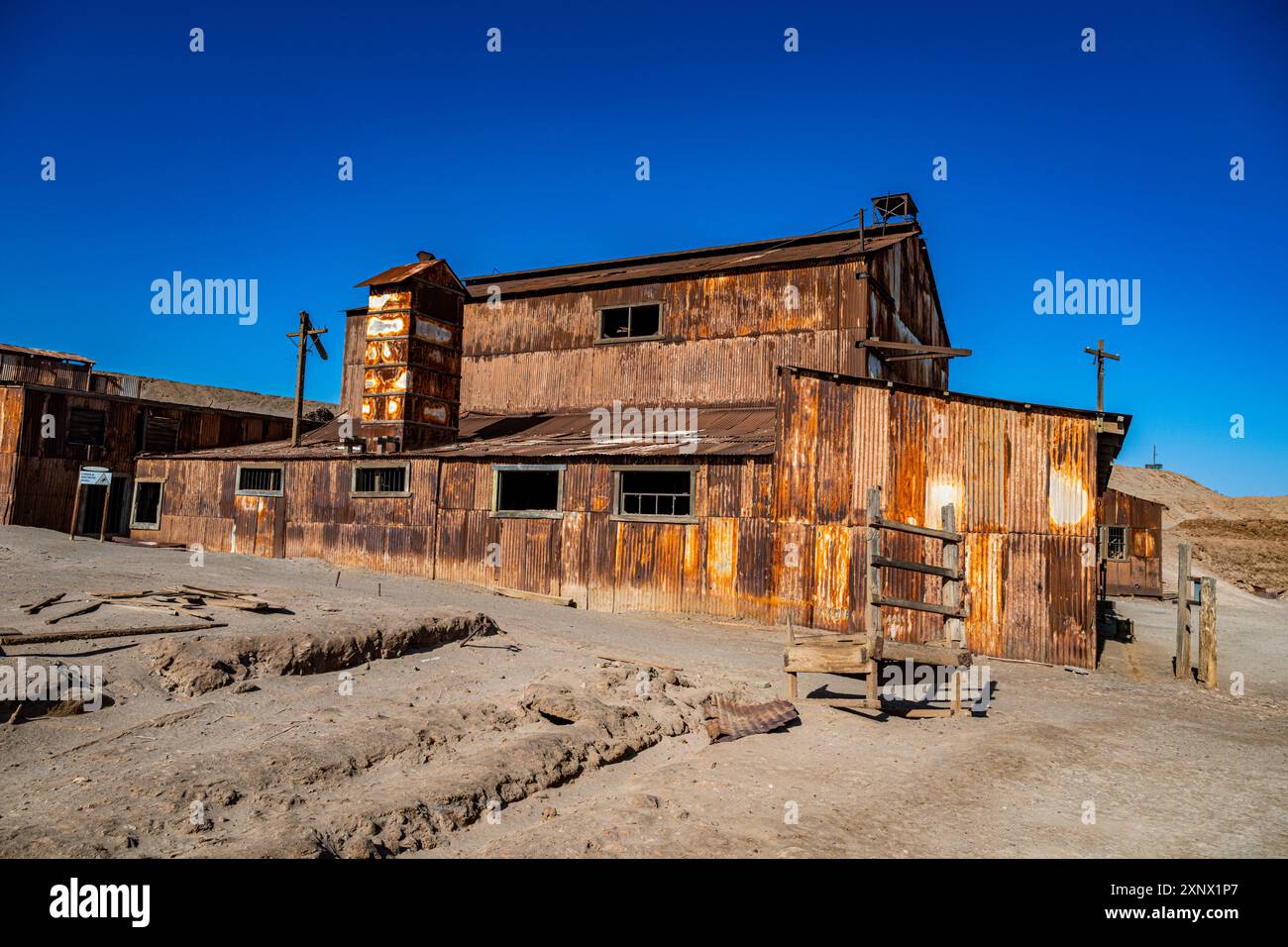 Humberstone Saltpeter Works, UNESCO World Heritage Site, northern ...