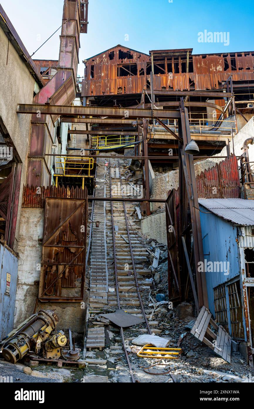 Sewell Mining Town, UNESCO World Heritage Site, Chile, South America ...