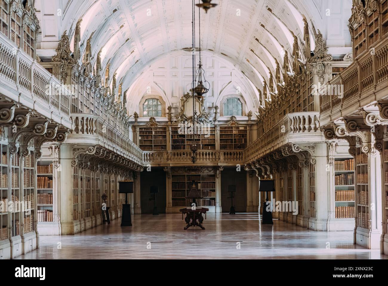 The Mafra Palace Library, one of Europe's most important libraries ...