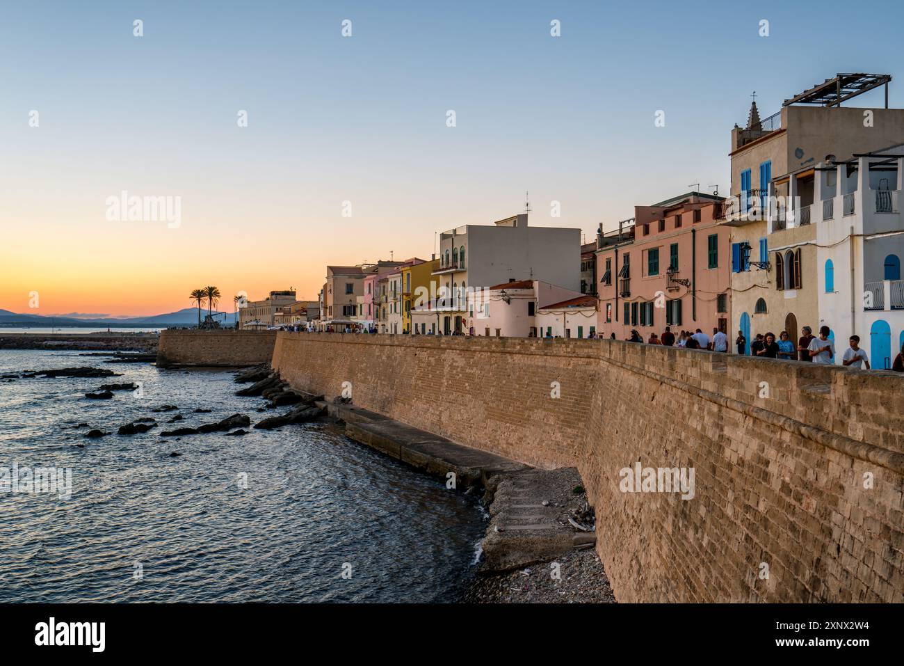 Alghero city beach hi-res stock photography and images - Alamy