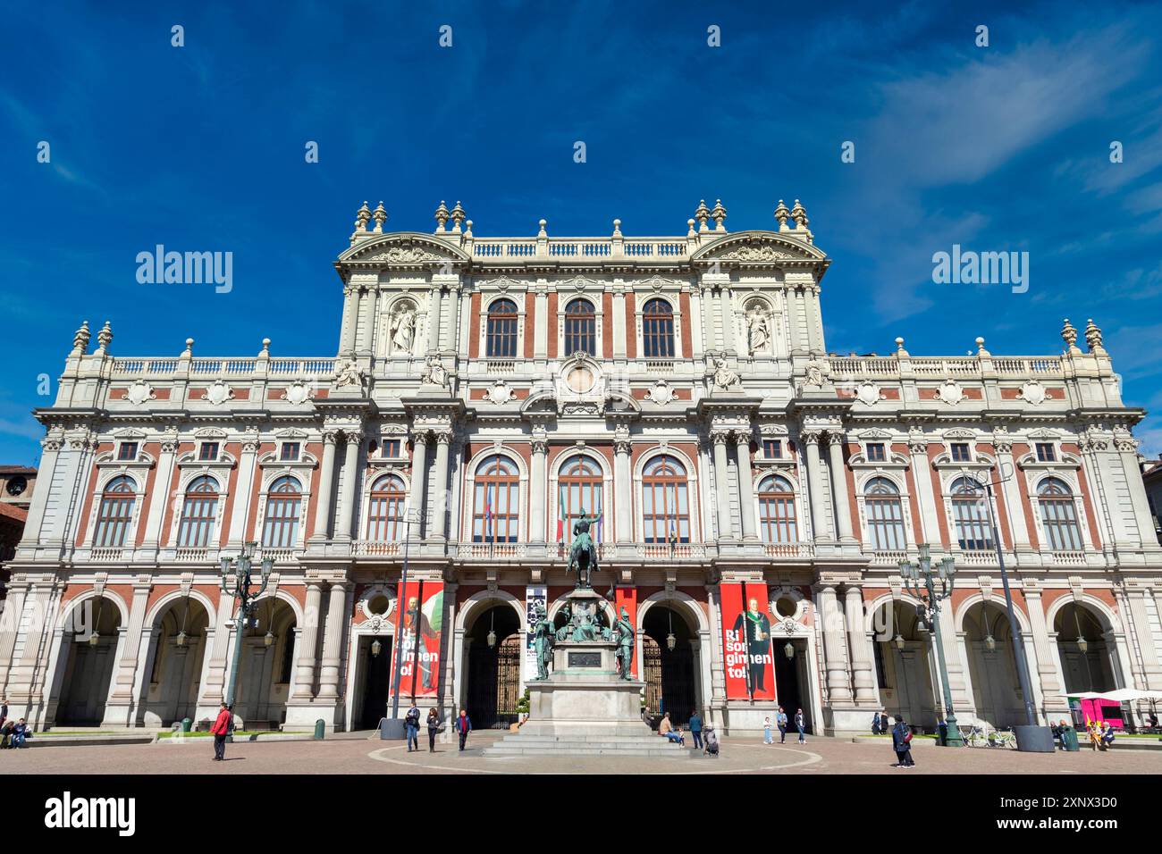 Turin palazzo reale sculpture hi-res stock photography and images - Alamy