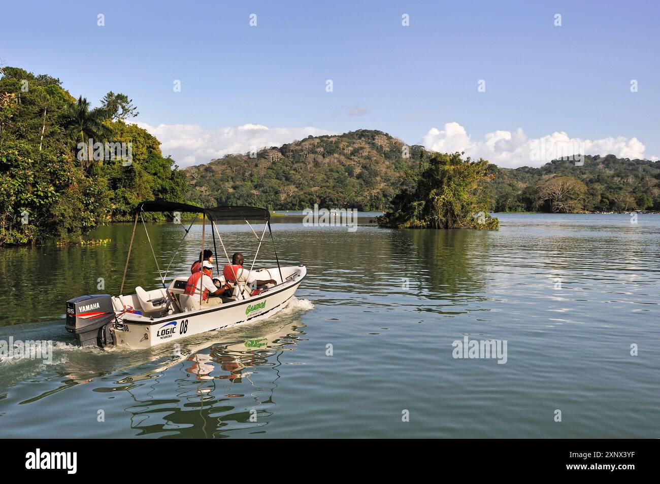 Boat trip on the Chagres River, Republic of Panama, Central America ...