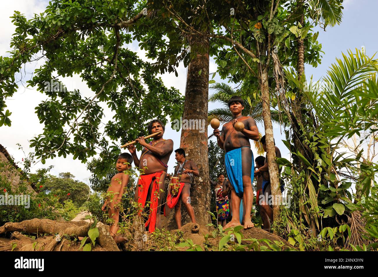Embera celebration hi-res stock photography and images - Alamy