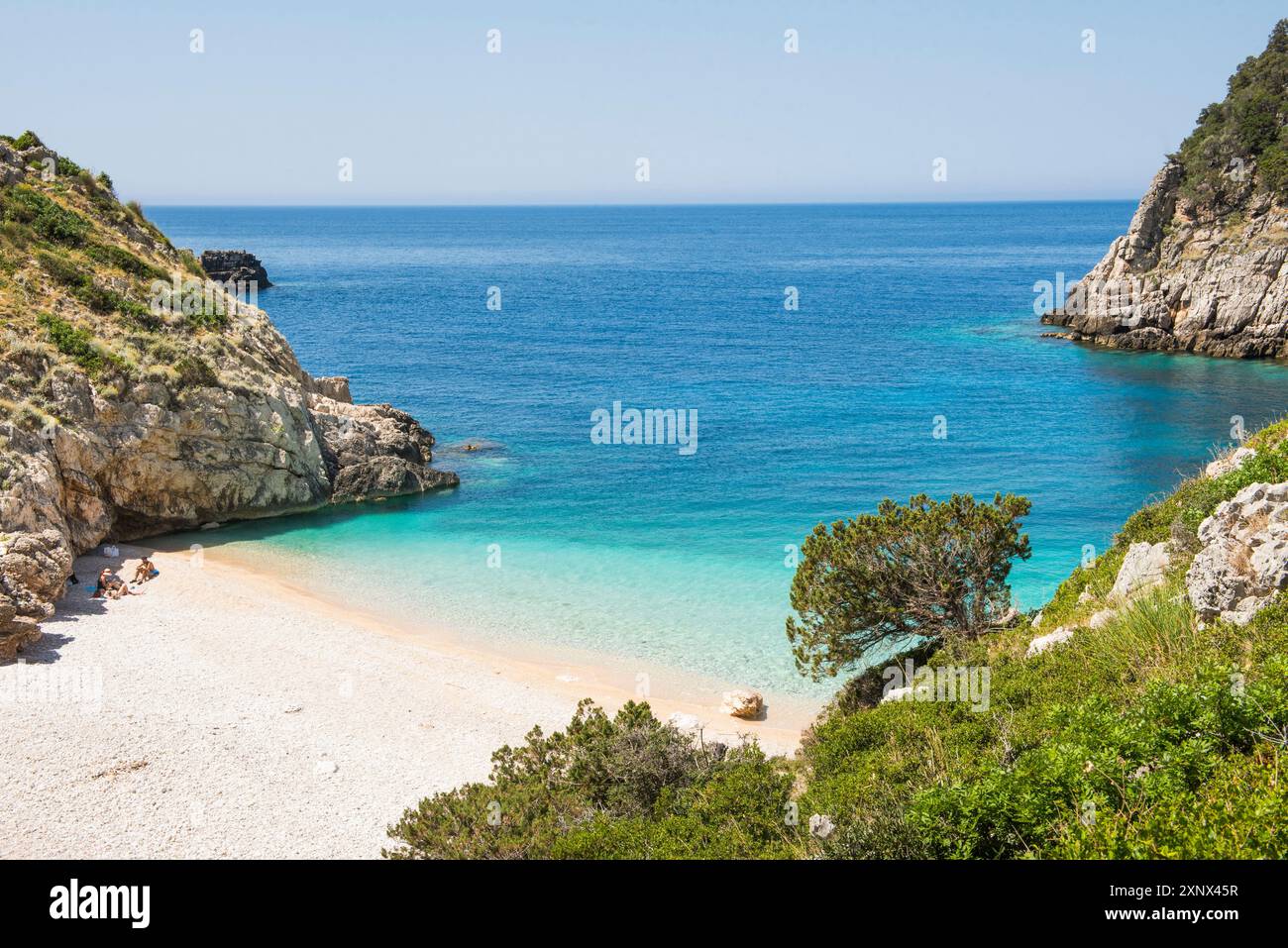 Beach of Dafines Bay, Peninsula of Karaburun, within the Karaburun ...