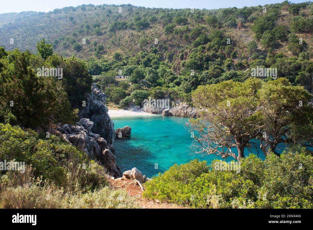 Cove and beach of Brisana, Peninsula of Karaburun, within the Karaburun ...