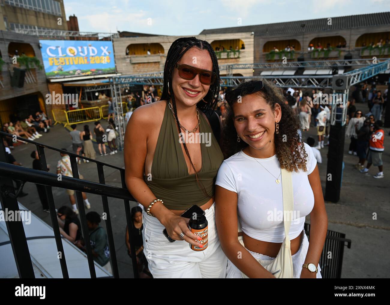 LONDON, ENGLAND: 2nd August 2024: The Cloud X Festival 2024, the UK's ...