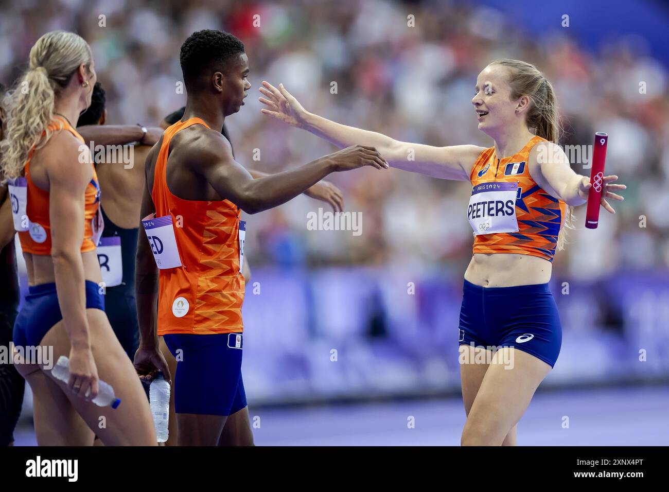 PARIS - Isaya Klein Ikkink, Lieke Klaver and Cathelijn Peeters during ...