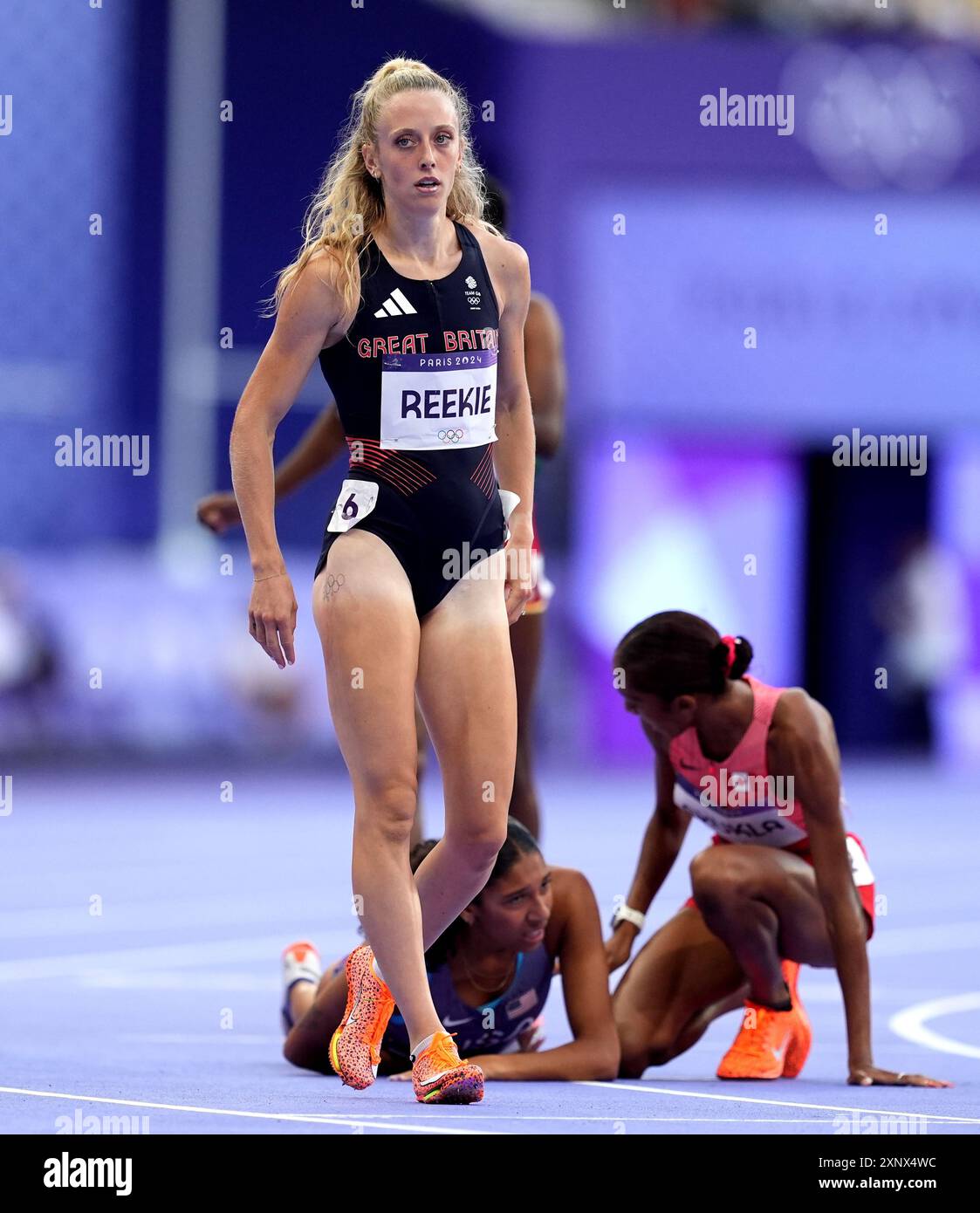 Great Britain's Jemma Reekie following the Women's 800m heats at the ...