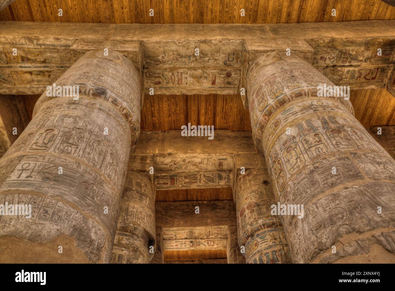 The Great Papyrus Columns, Hypostyle, Karnak Temple Complex, UNESCO ...