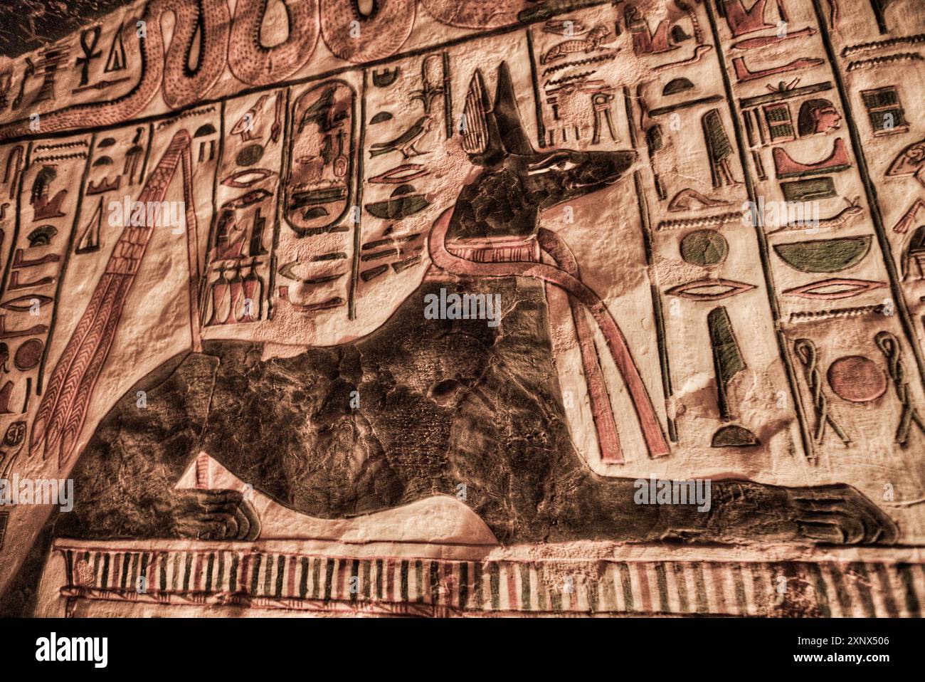 Anubis hieroglyph hi-res stock photography and images - Alamy