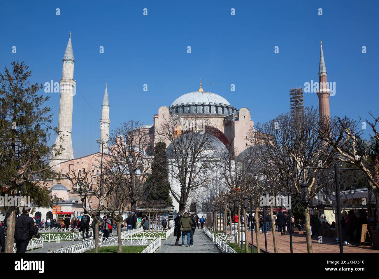 Hagia Sophia Grand Mosque, 537 AD, Sultanahmet Square, UNESCO World ...