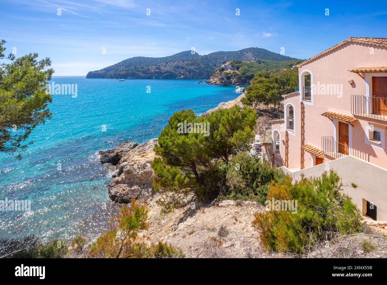 Mediterranean sea balcony hi-res stock photography and images - Alamy
