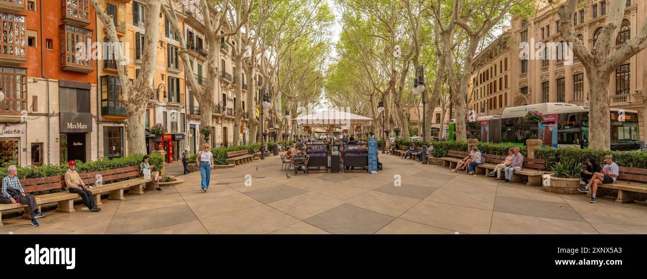 Paseo del borne sky hi-res stock photography and images - Alamy