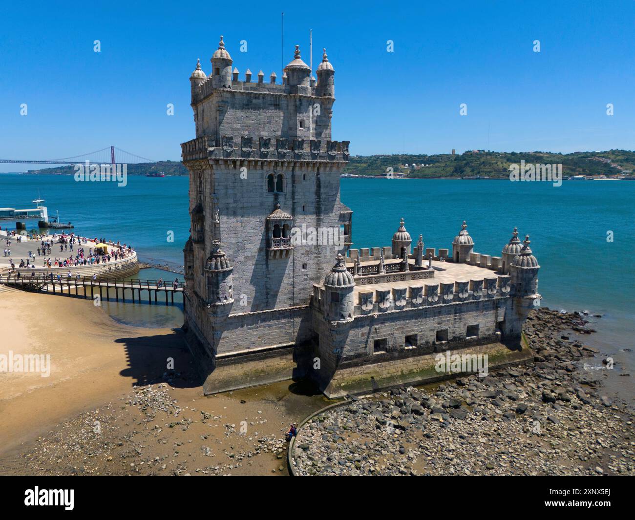 Belém tower on bank hi-res stock photography and images - Alamy