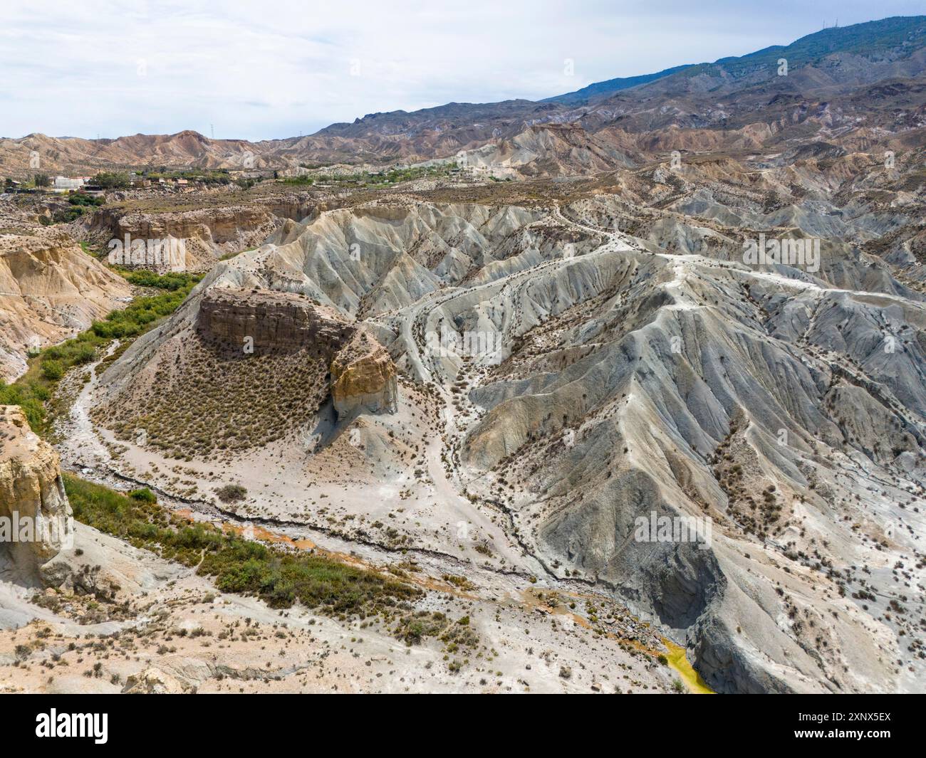 Breathtaking rock formations and deeply carved gorges in an arid ...