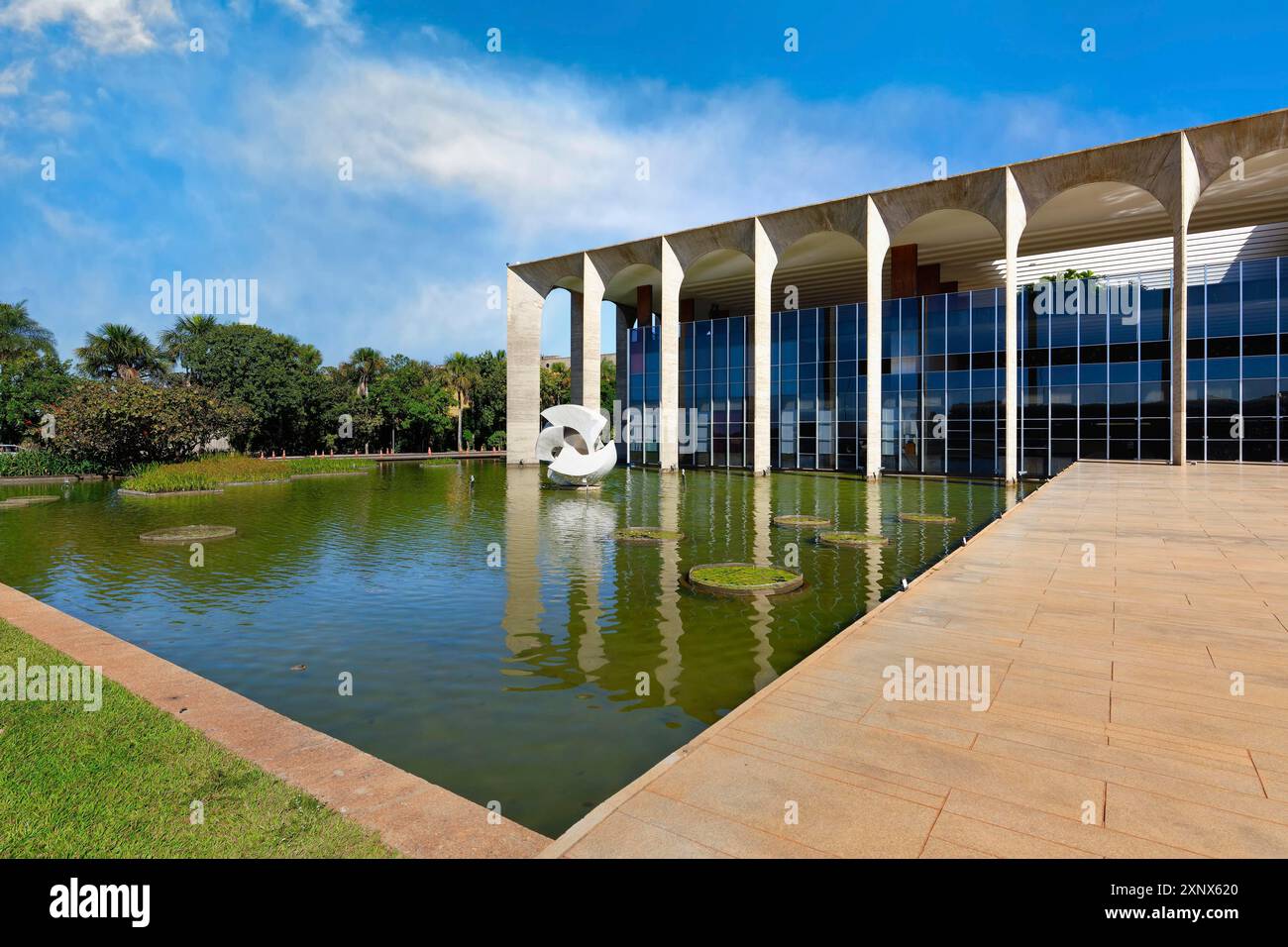 Foreign Ministry building, Itamaraty Palace or Palace of the Arches ...