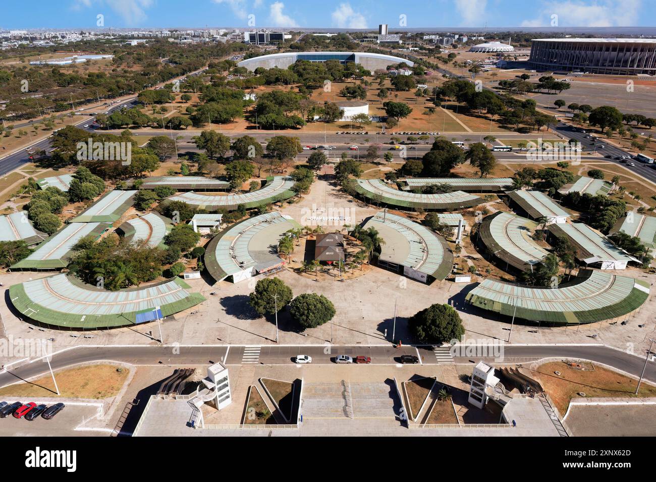 Aerial view of the Handicraft fair, UNESCO, World Heritage Site ...