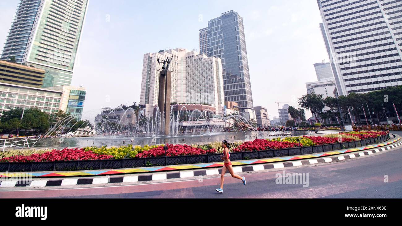26 August 2018, Jakarta, Indonesia, South East Asia, Women Marathon on ...