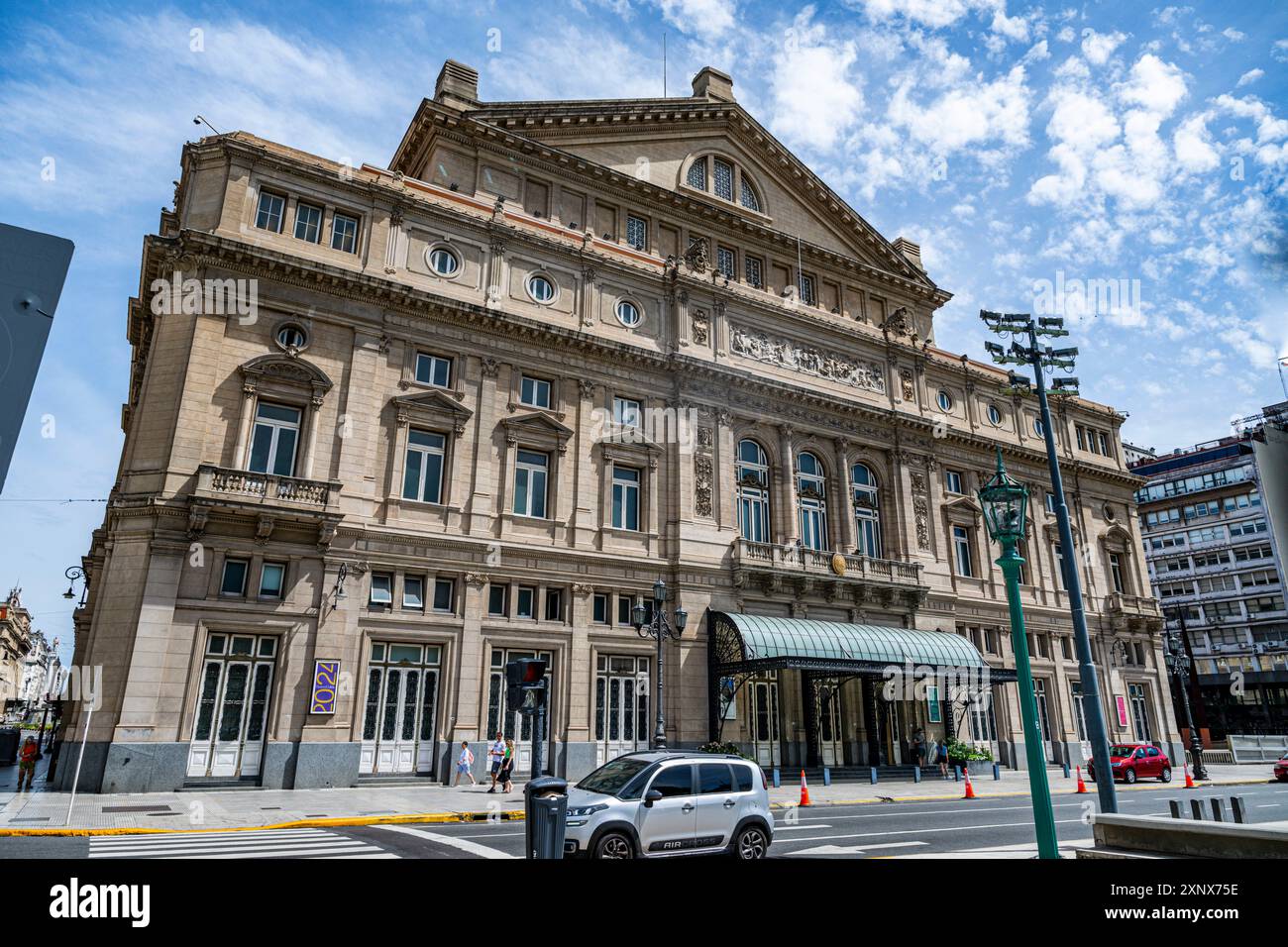 Teatro Colon, opera house in the Center of Buenos Aires, Argentina ...
