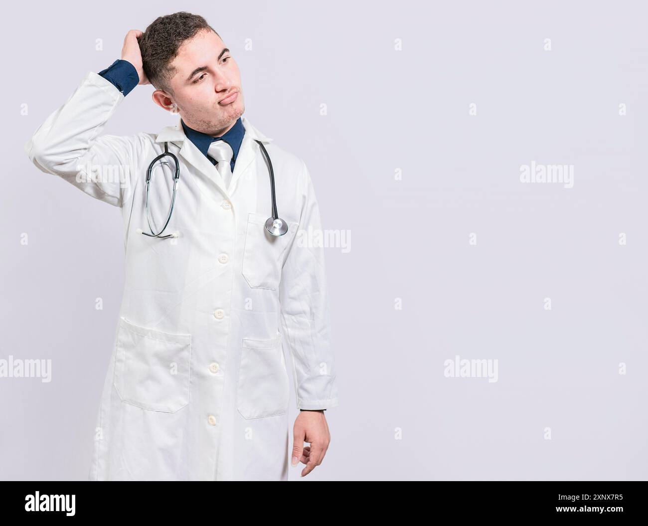 Doctor confusion hi-res stock photography and images - Alamy