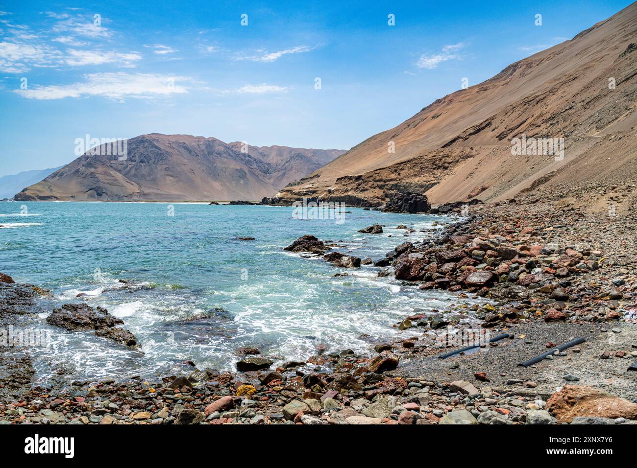 Coastline and recovery place of the Chinchorro Mummies, UNESCO World ...