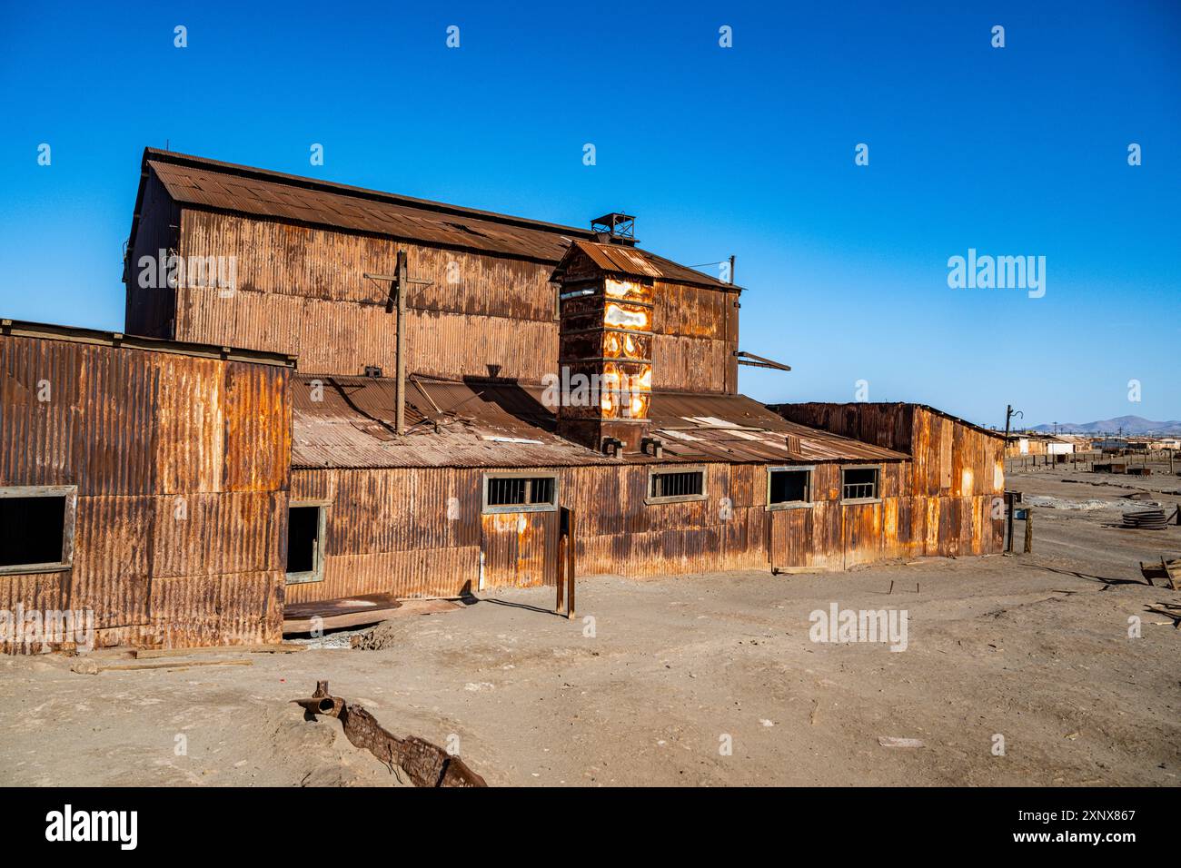 Humberstone Saltpeter Works, UNESCO World Heritage Site, northern ...