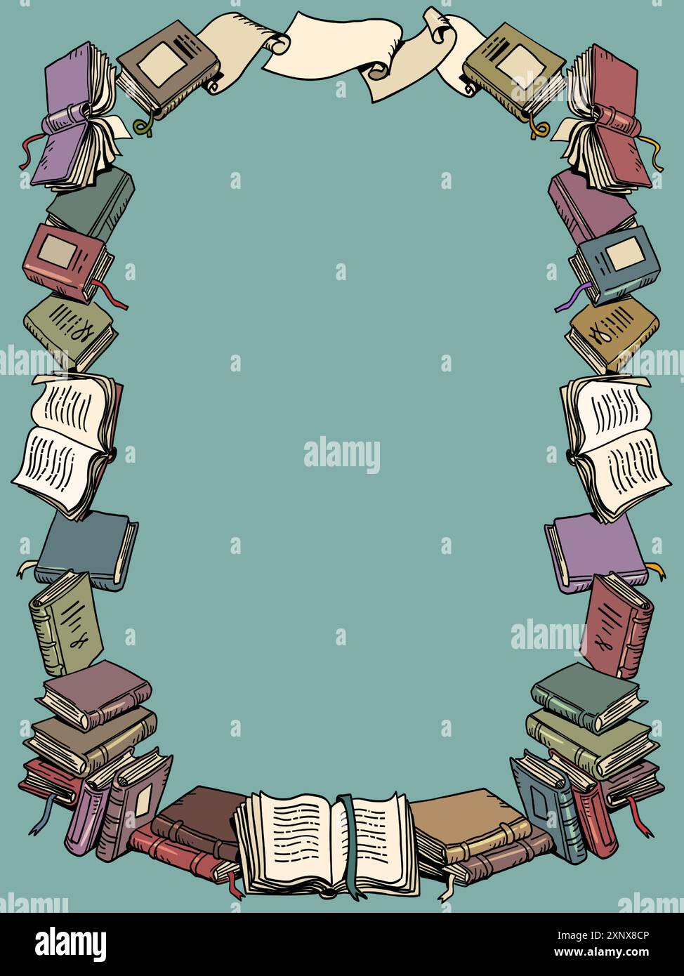 Story through art Stock Vector Images - Alamy