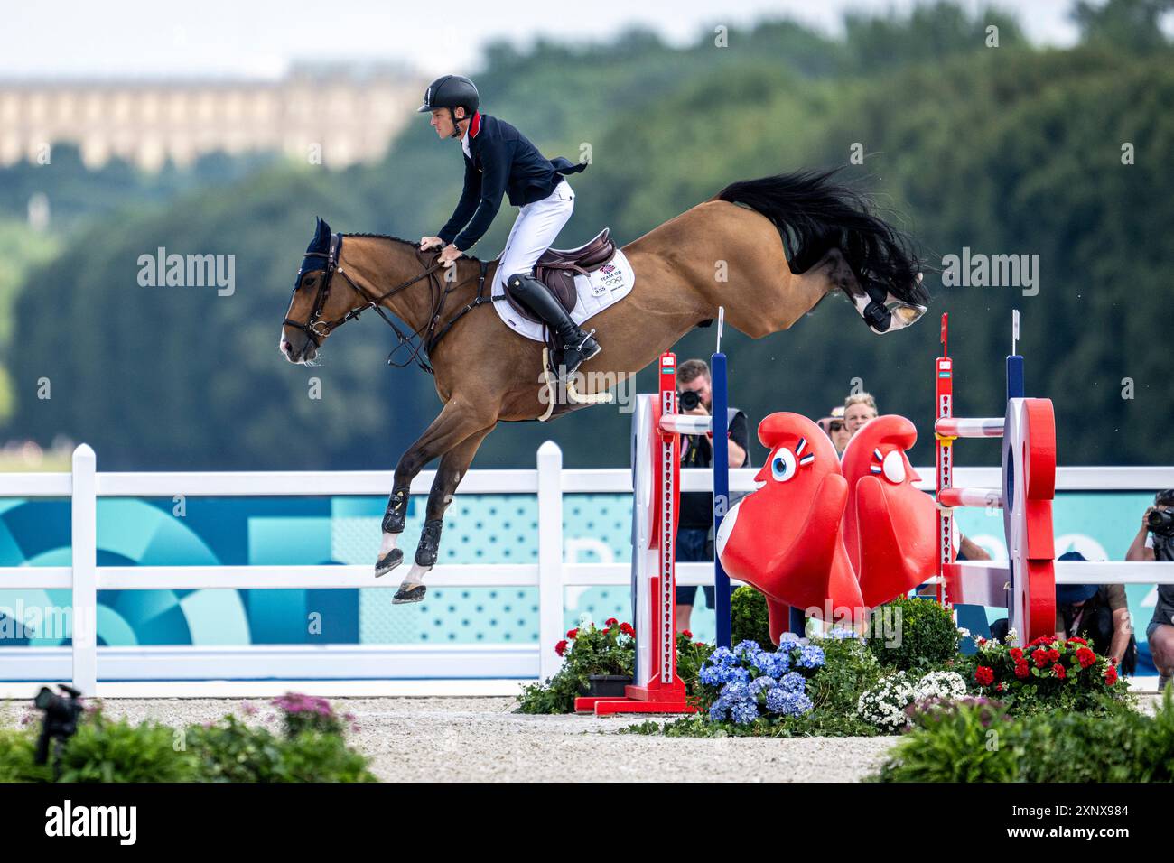 Versailles, France. 02nd Aug, 2024. BRASH Scott of Great Britain riding ...