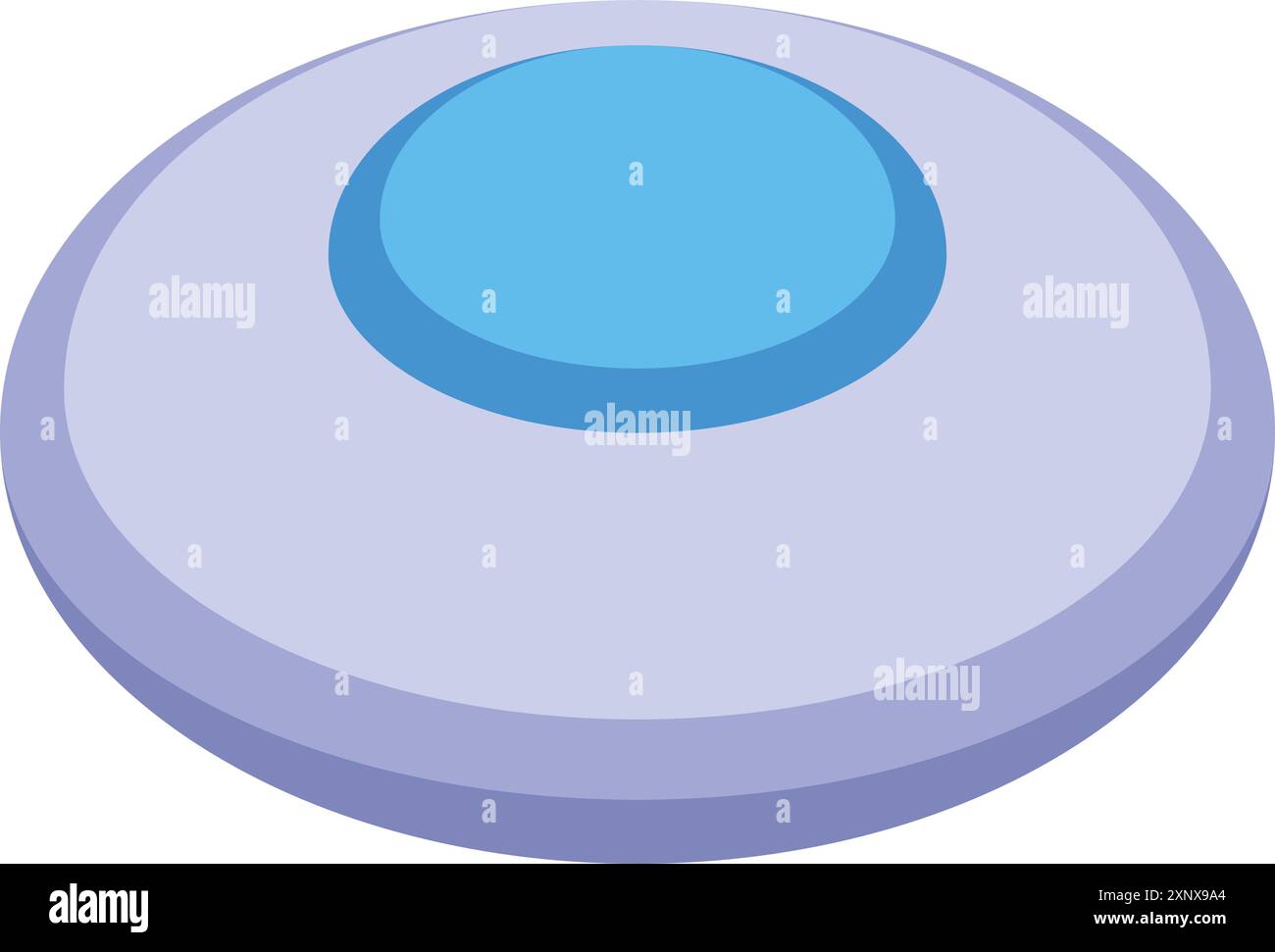 3d digital render blue spaceship Cut Out Stock Images & Pictures - Alamy