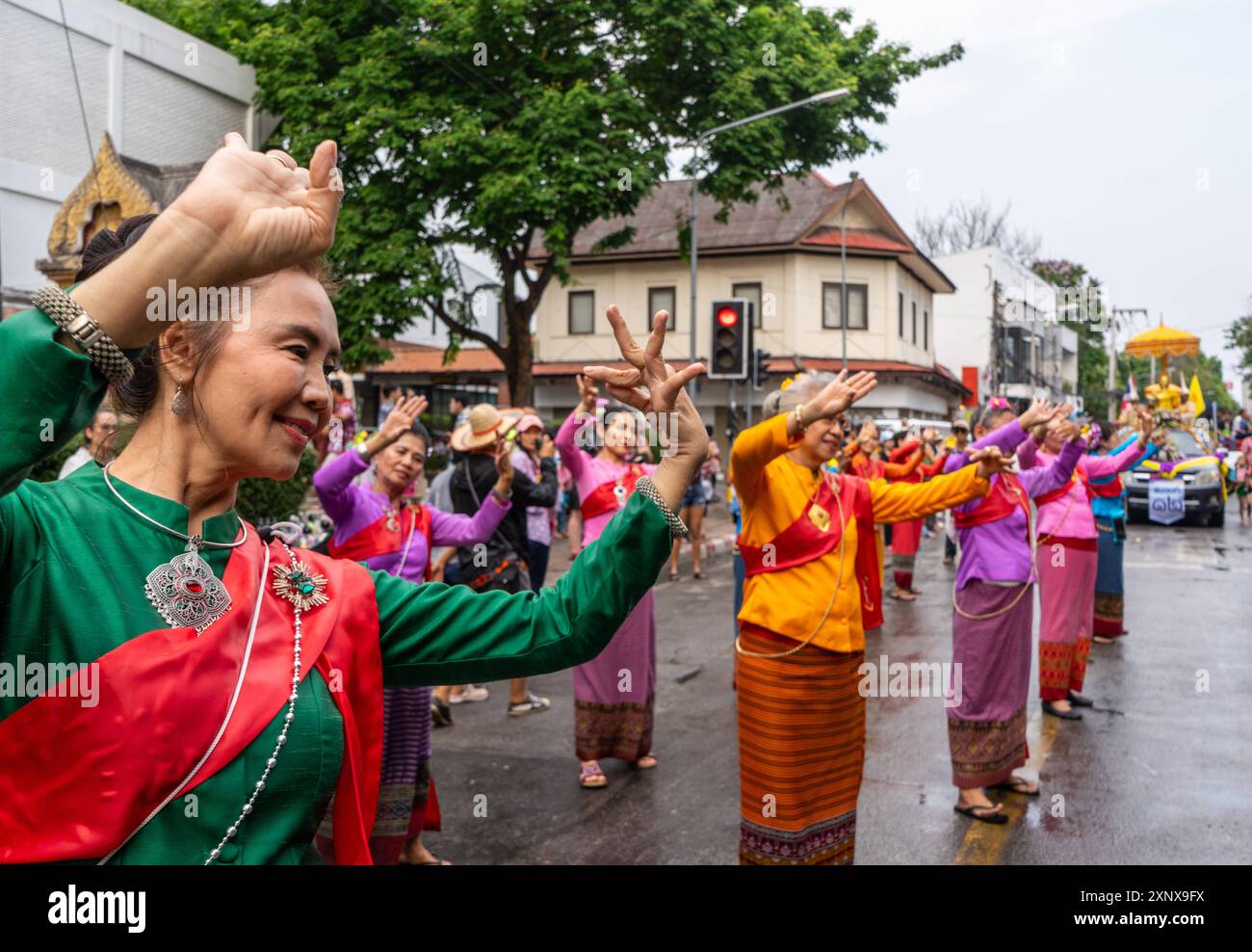 Songkram Thai Buddhist New Year parade, blessings and water battles ...