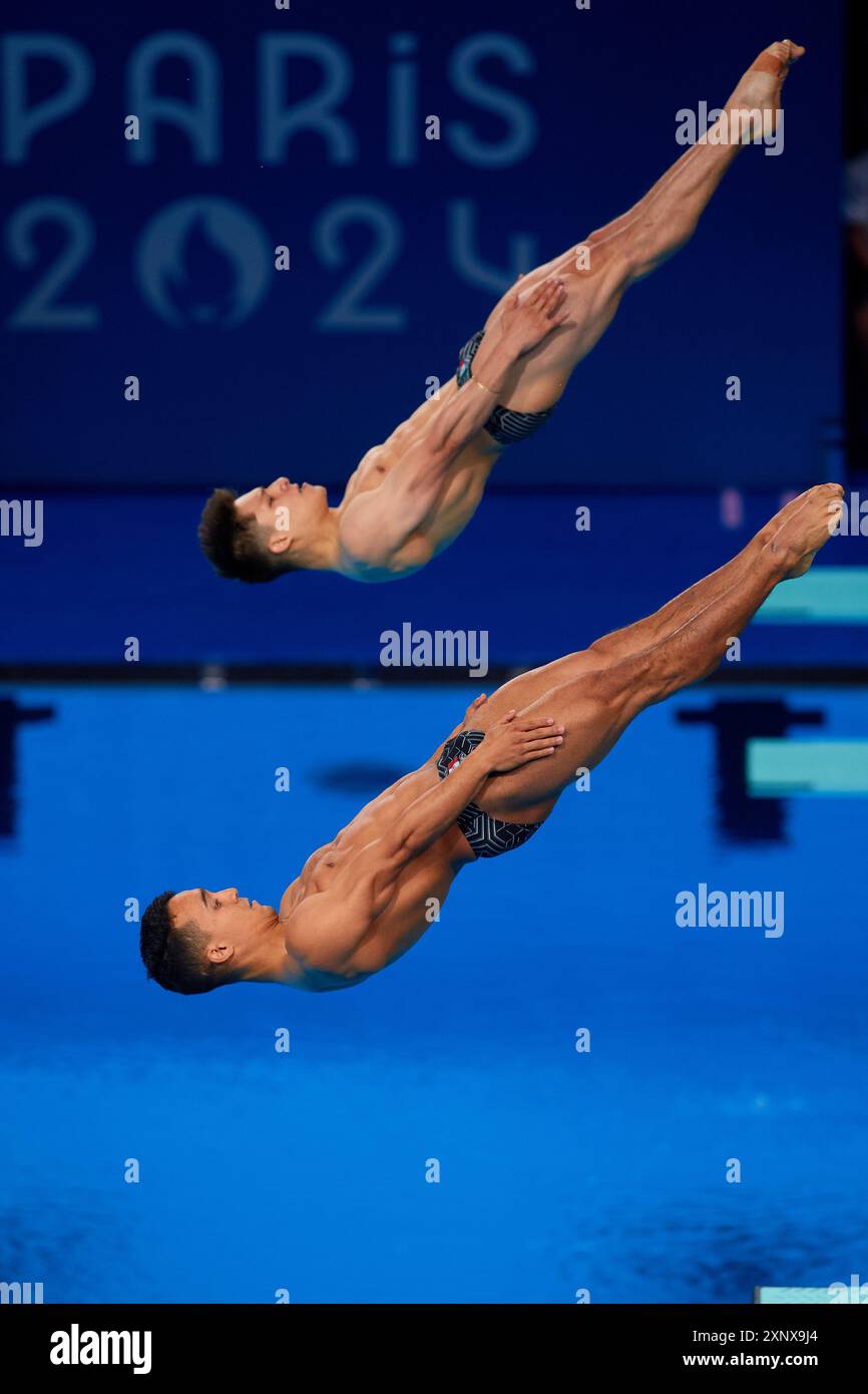 Juan Manuel Celaya Hernandez and Osmar Olvera Ibarra of Team Mexico ...