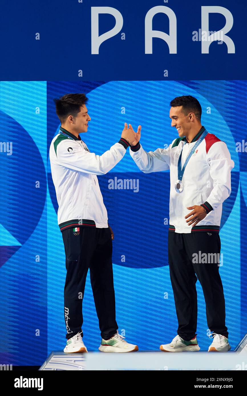 Silver Medalists Juan Manuel Celaya Hernandez and Osmar Olvera Ibarra ...