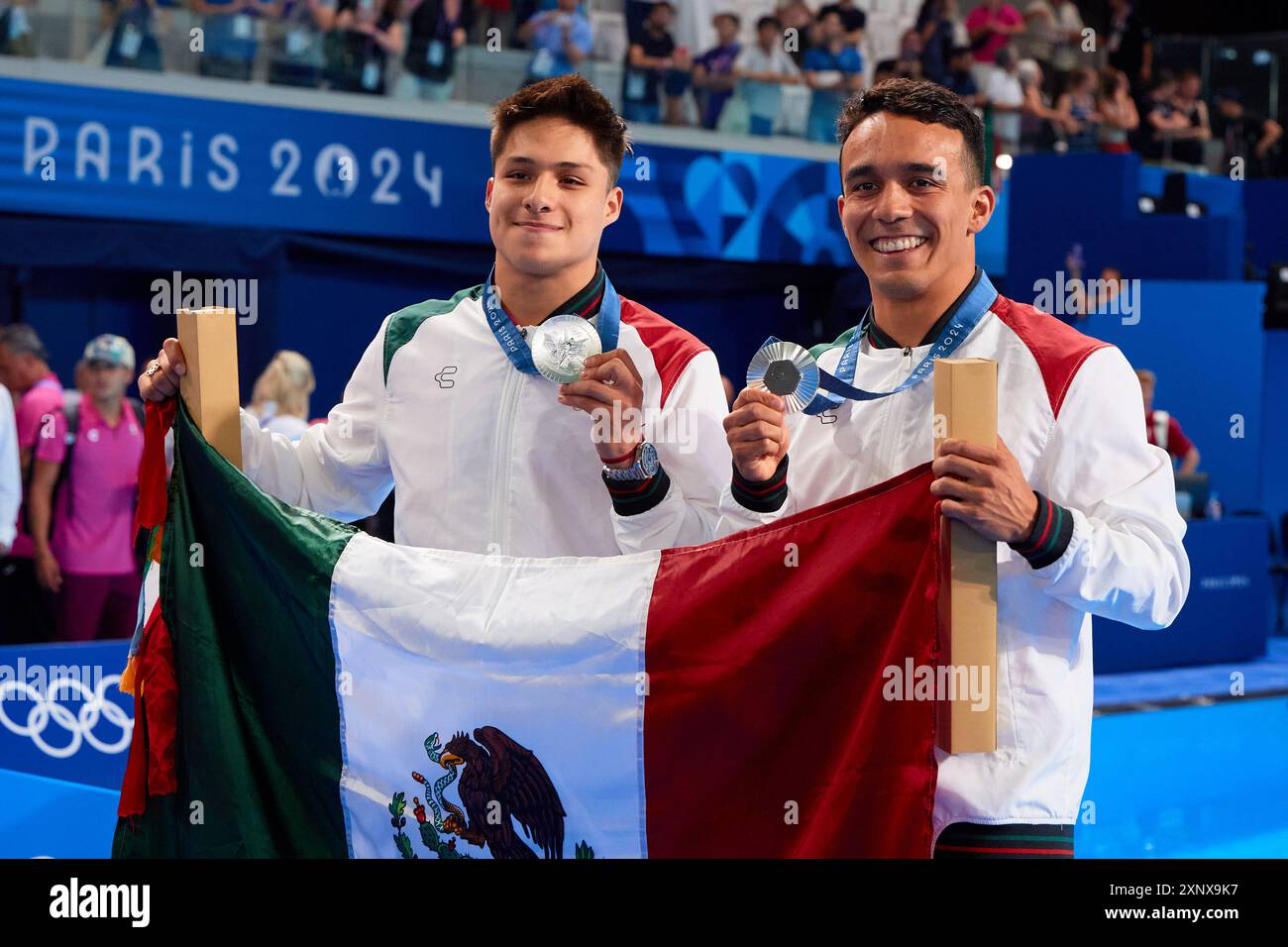Silver Medalists Juan Manuel Celaya Hernandez and Osmar Olvera Ibarra ...