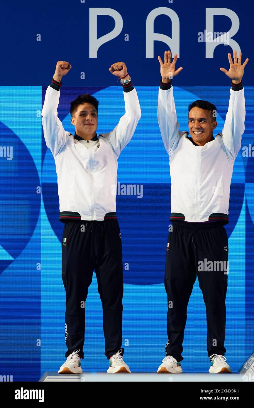 Silver Medalists Juan Manuel Celaya Hernandez and Osmar Olvera Ibarra ...