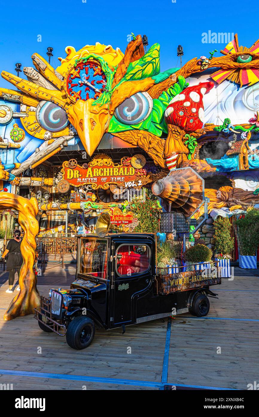 Virtual reality adventure ride, Dr Archibald-Master of Time, amusement ...