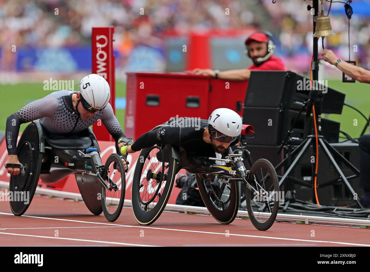 Nathan MAGUIRE (Great Britain), Brent LAKATOS (Canada) competing in the ...