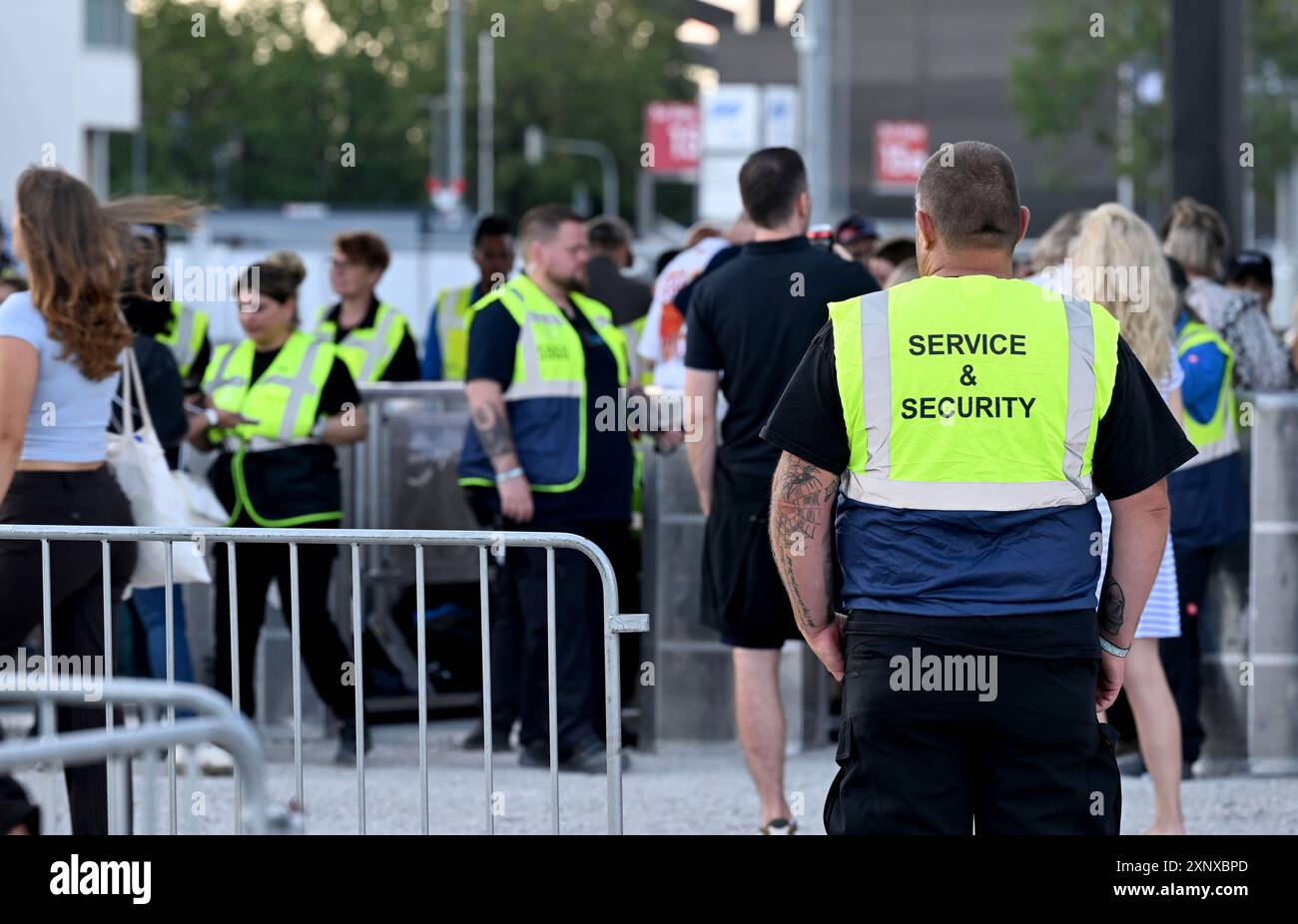 Security personnel stand in hi-res stock photography and images - Alamy
