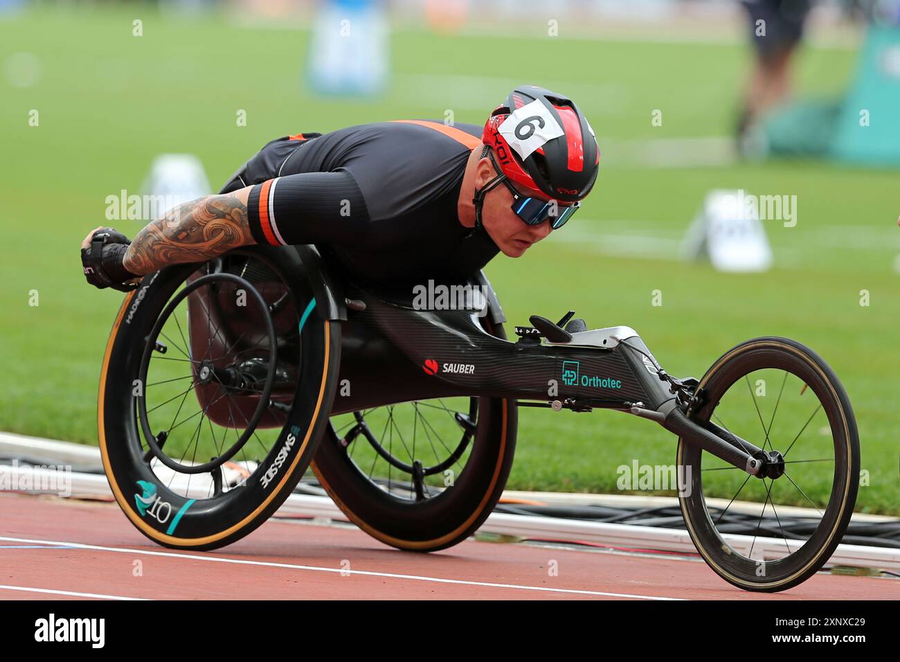 David WEIR (Great Britain), competing in the Men's 1500m Wheelchair ...