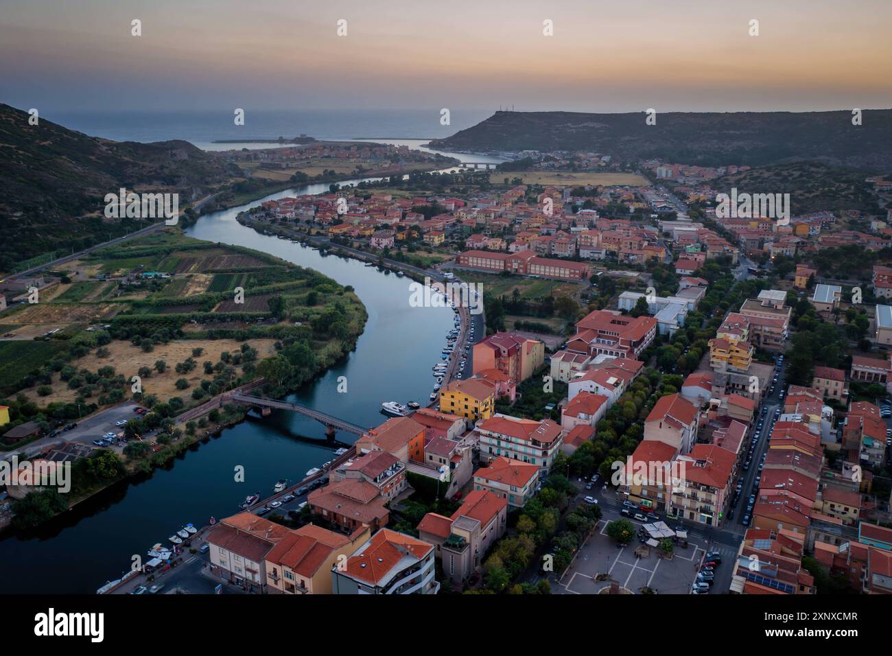 Bosa temo fluss sardinien hi-res stock photography and images - Alamy