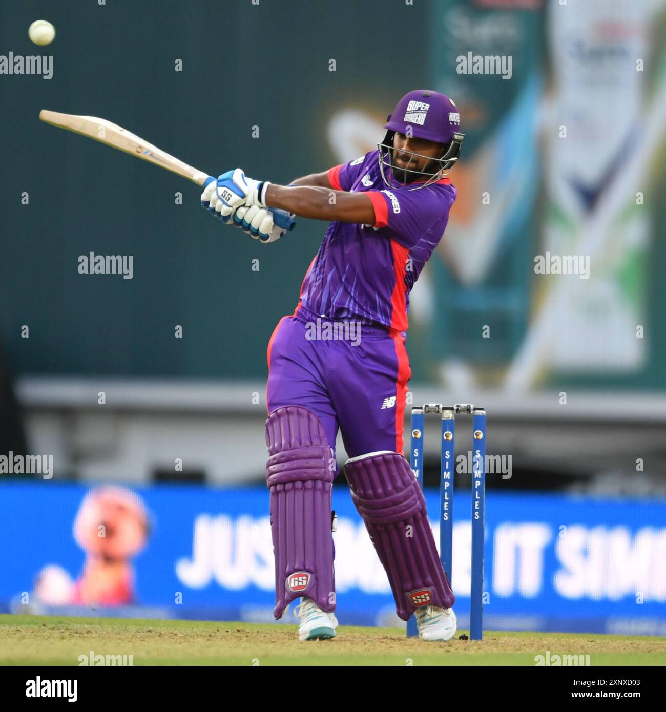 London, England. 2nd Aug 2024. Nicholas Pooran bats during The Hundred ...
