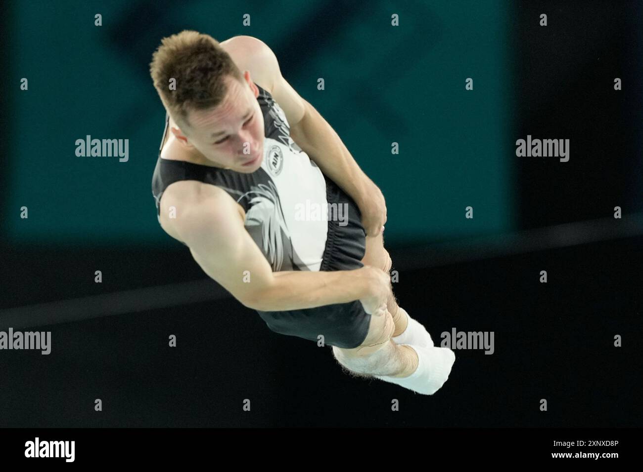 Ivan Litvinovich of the Individual Neutral Athletes competes during the ...