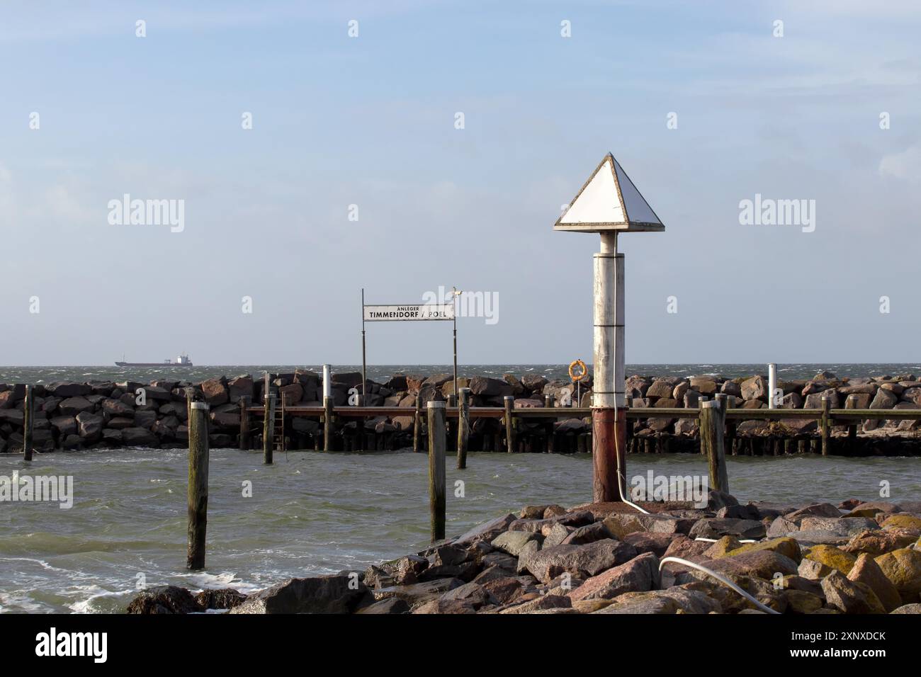 In the harbour of Timmendorf Strand, Germany In the harbour of ...