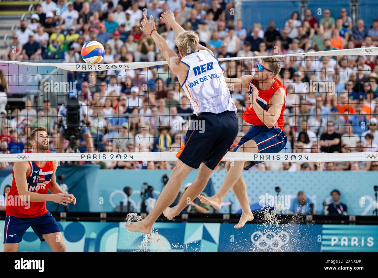 Anders Mol and Christian Sørum of, Norway. , . in men's preliminary ...