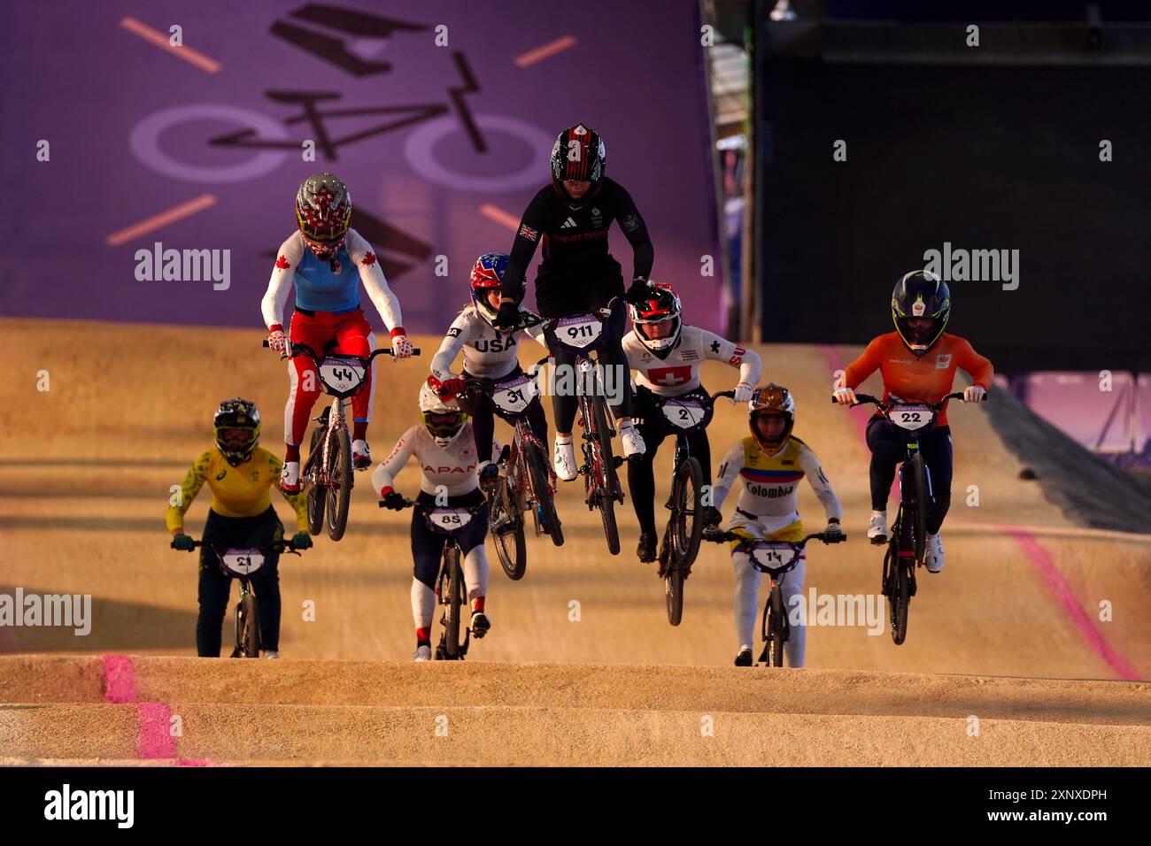 Great Britain's Bethany Shriever in action during the Quarter Finals of ...