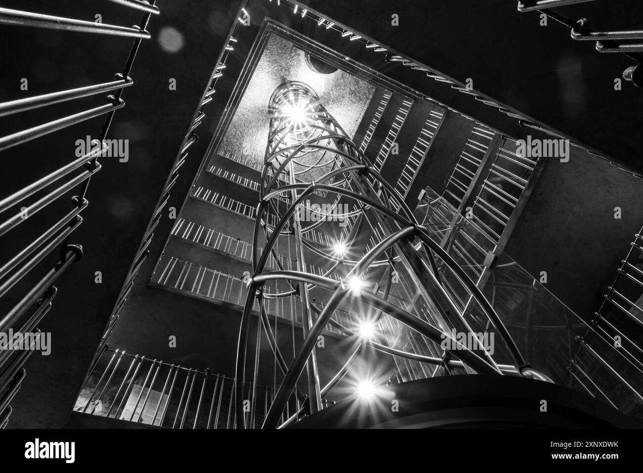 2015 in old metal Black and White Stock Photos & Images - Alamy