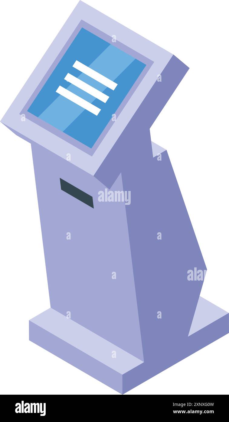 Self service kiosk menu Stock Vector Images - Alamy