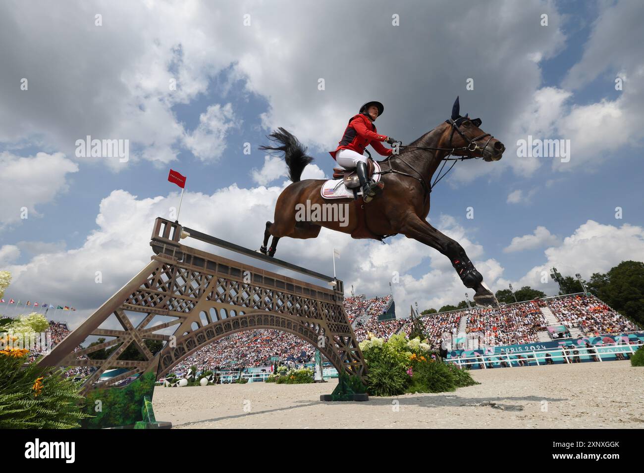 Versailles, France. 2nd Aug, 2024. Laura Kraut of the United States ...