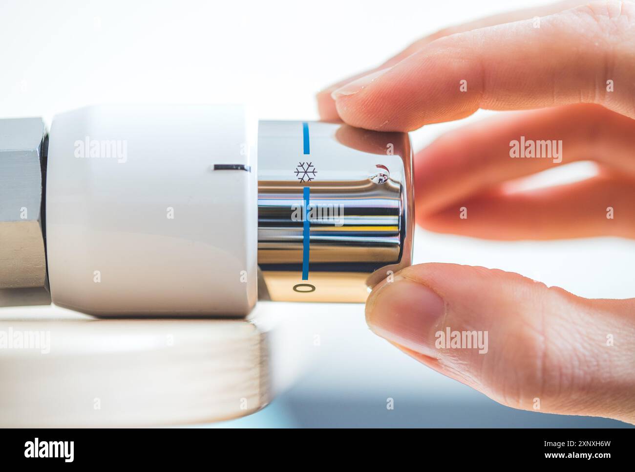Close up picture of a heat regulator. Off Stock Photo - Alamy