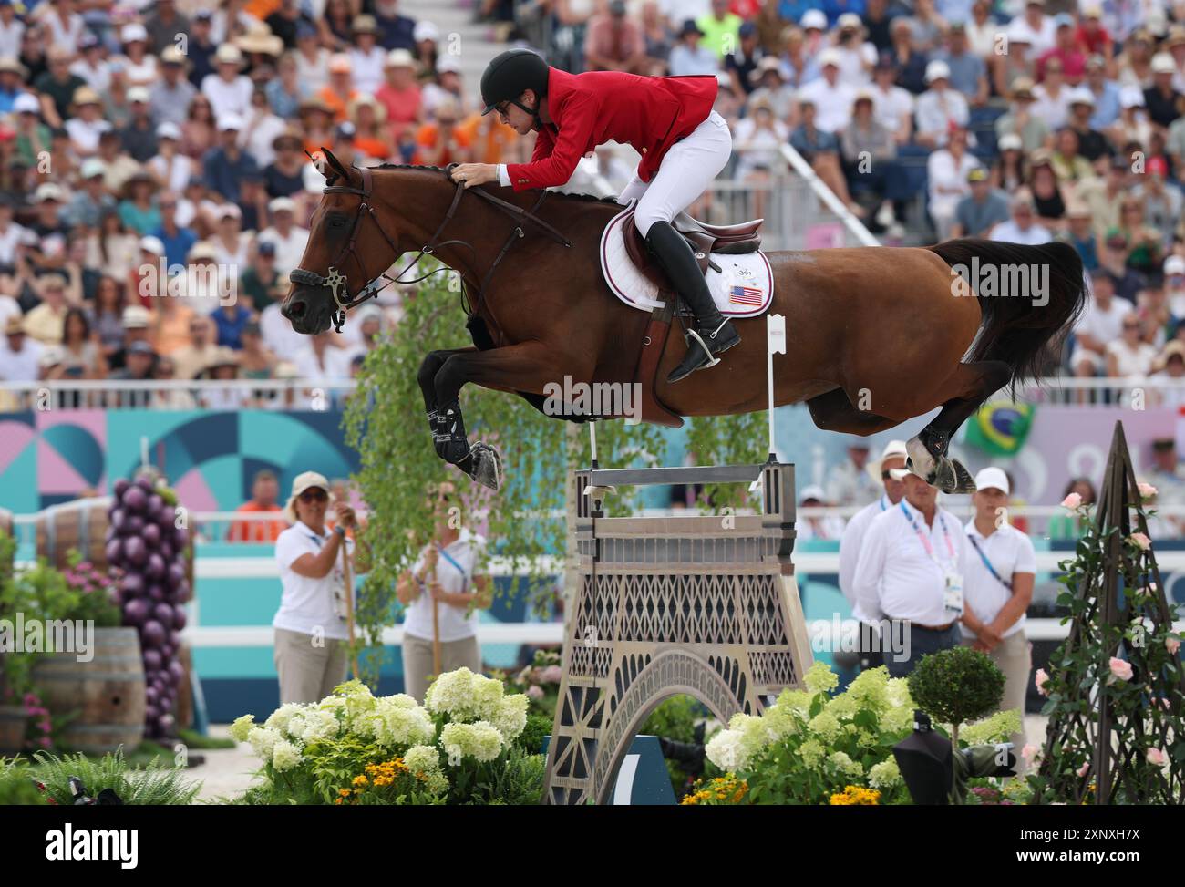 Versailles, France. 2nd Aug, 2024. Karl Cook of the United States ...