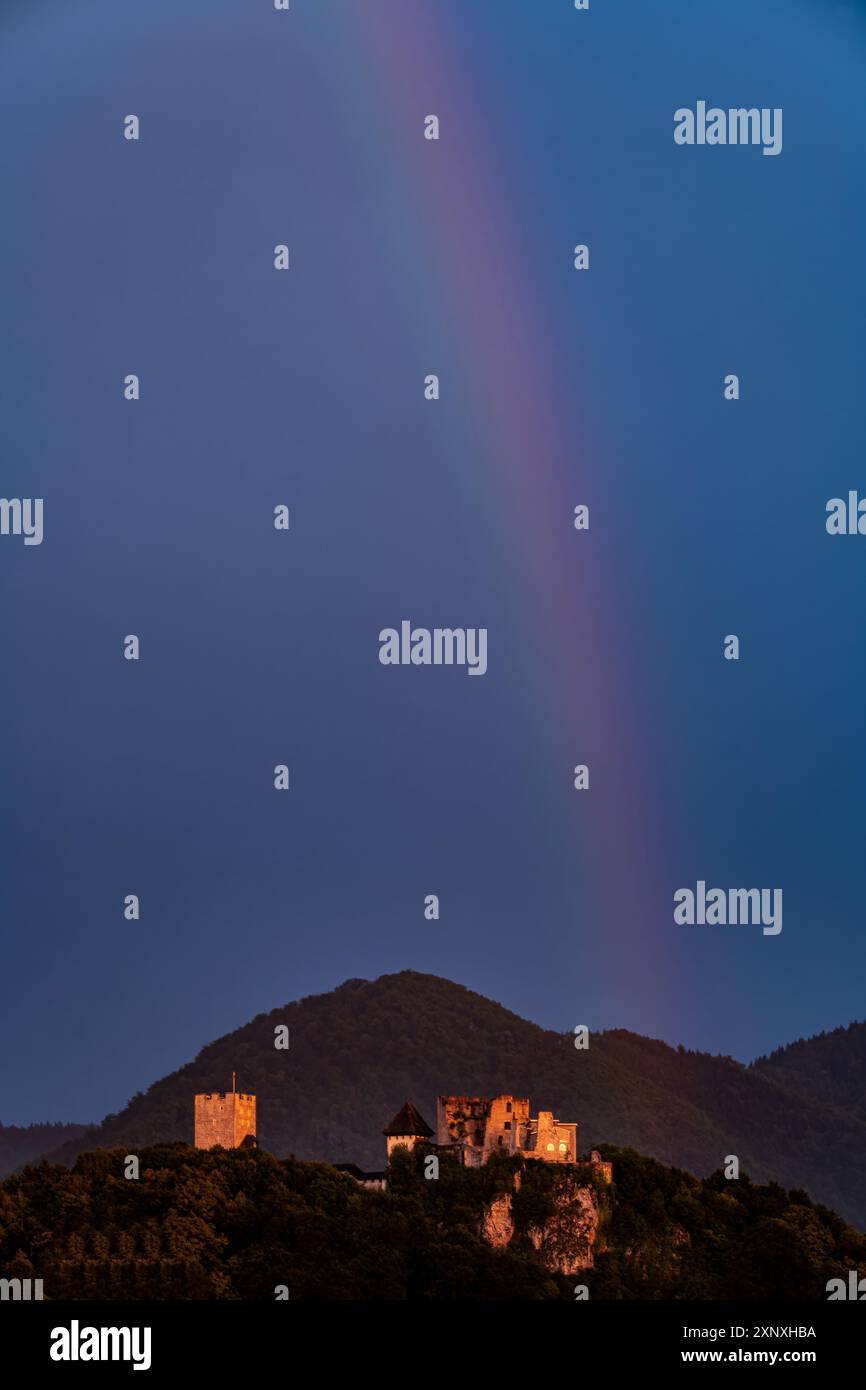 Medieval city rainbow hi-res stock photography and images - Alamy